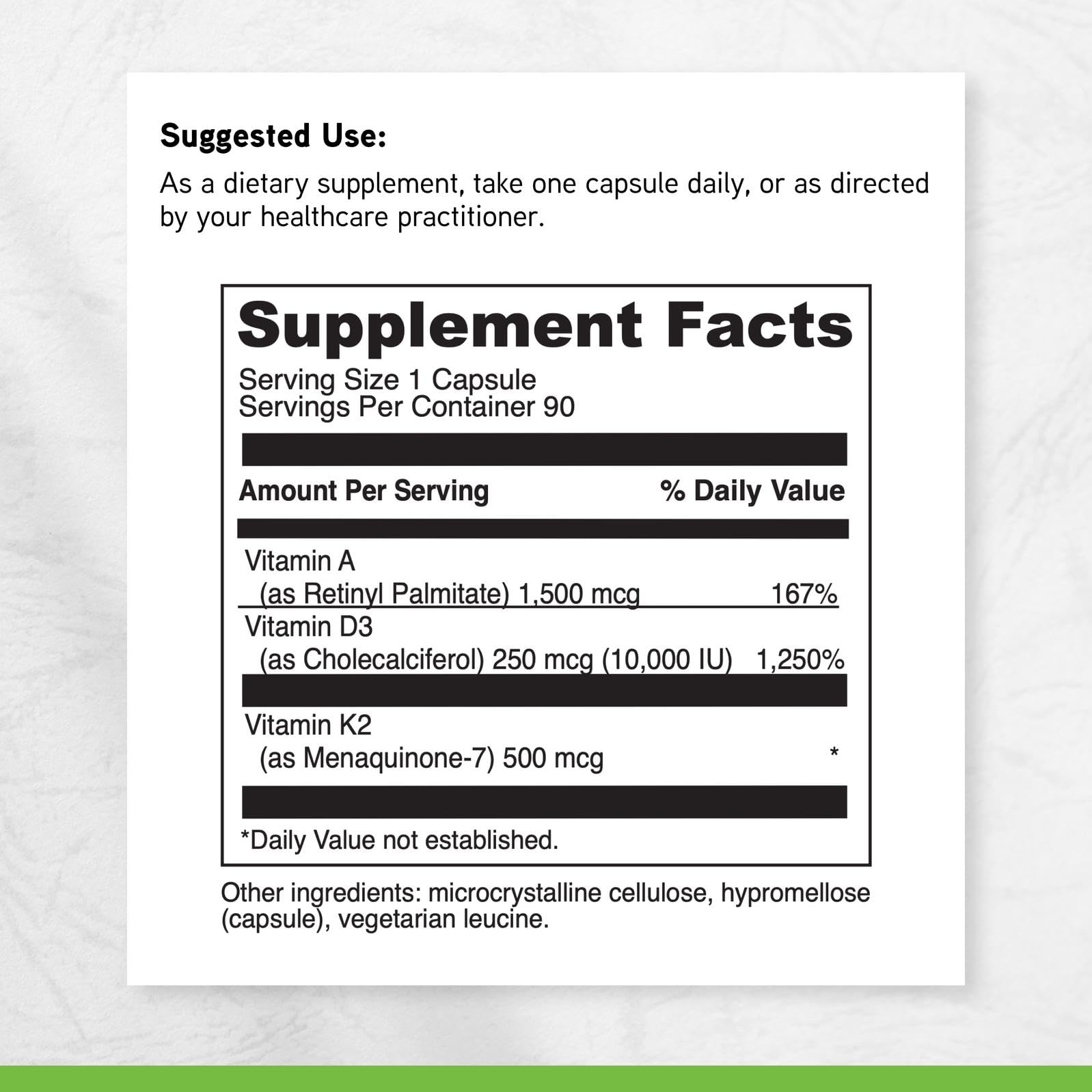 ADK 10 capsules for overall wellness