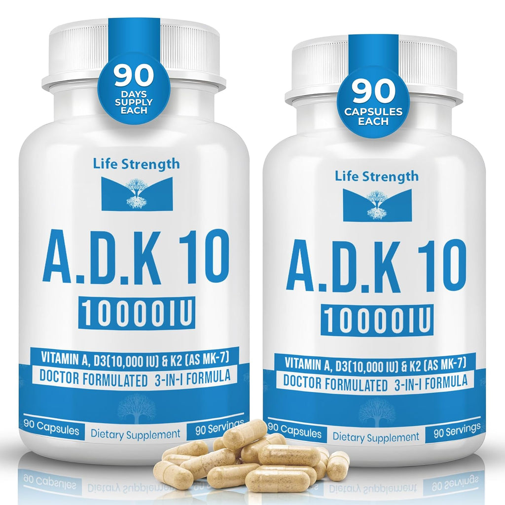ADK 10 vitamin D3 K2 capsules