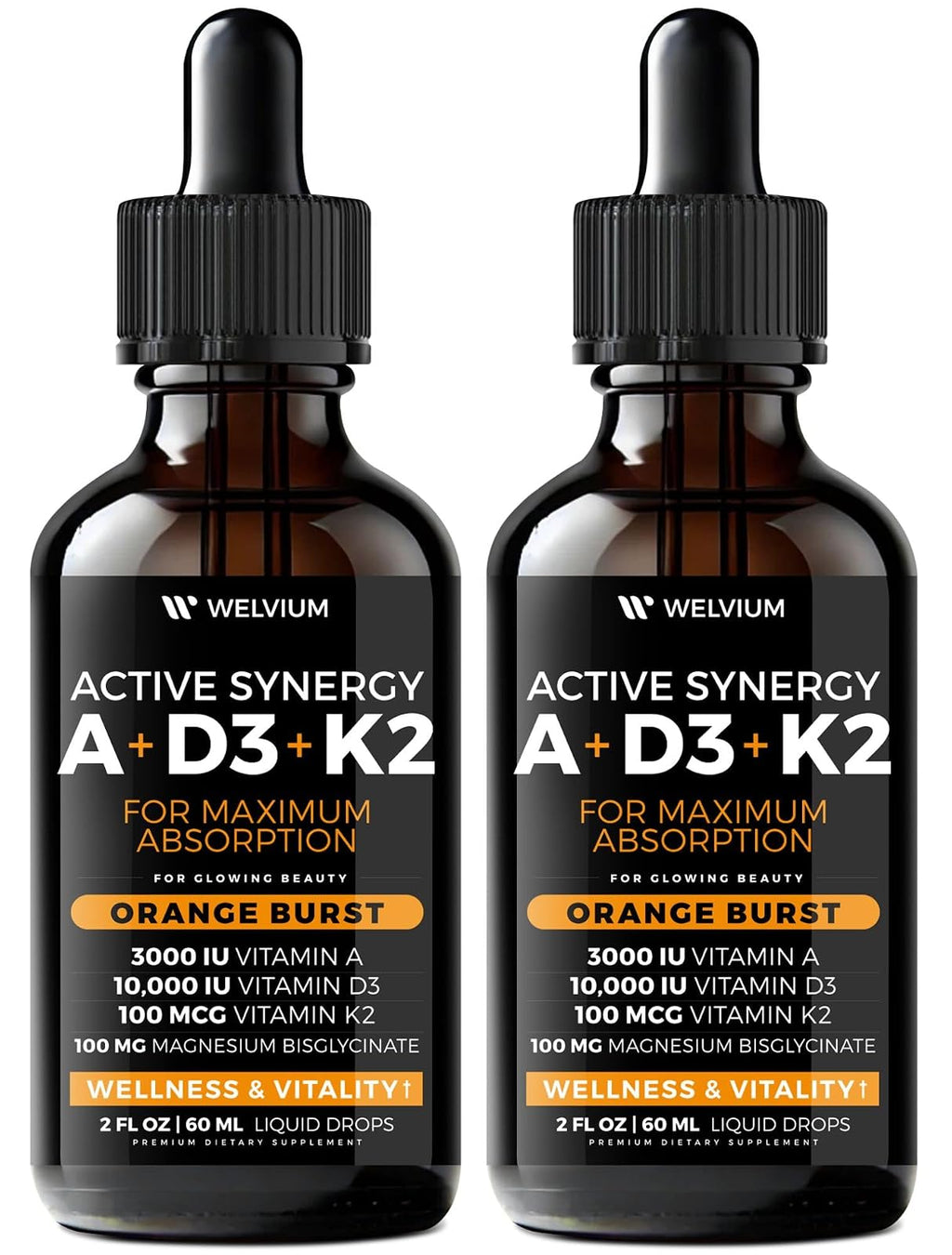 ADK 10 Vitamin D3 K2 drops