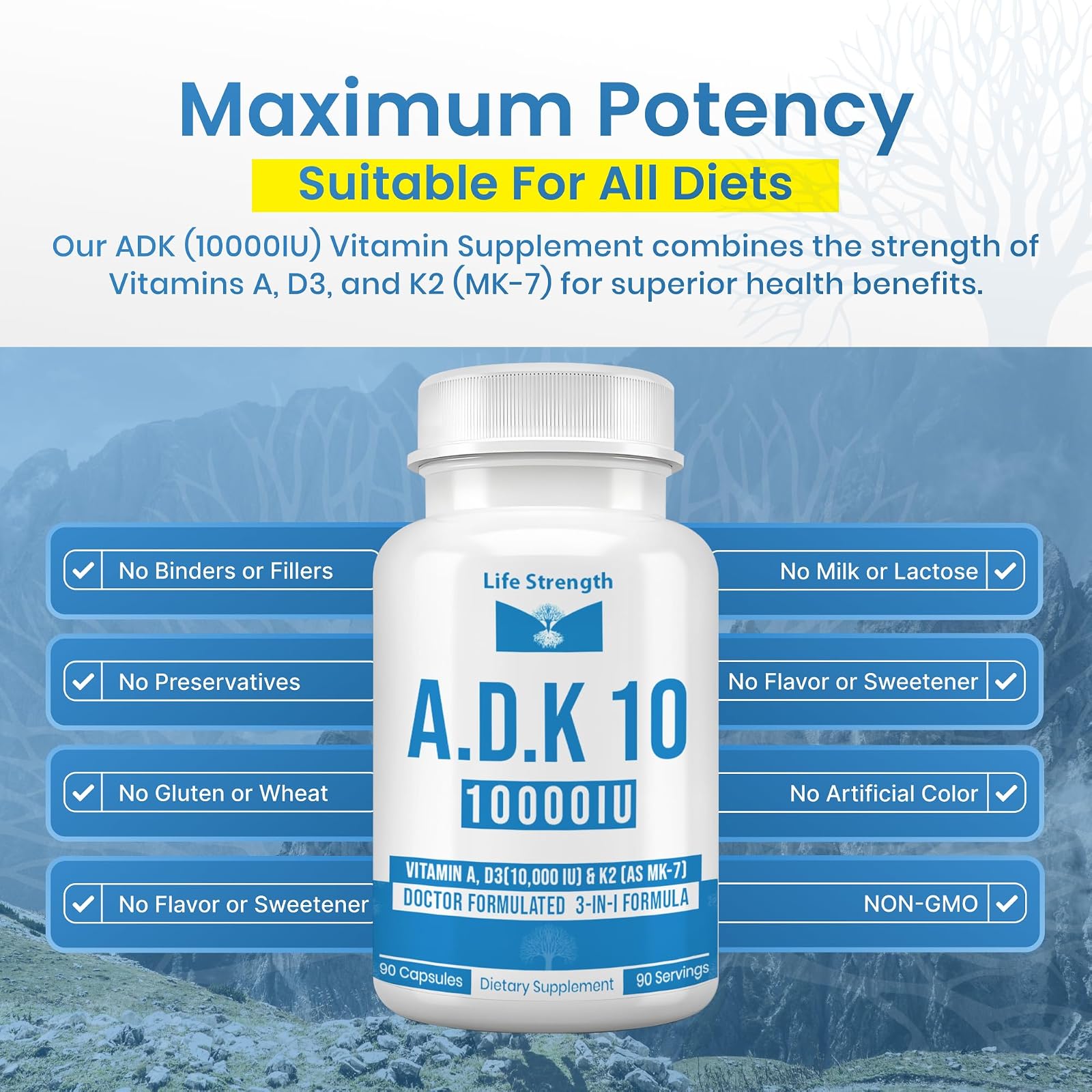 ADK 10 vitamins for immune support