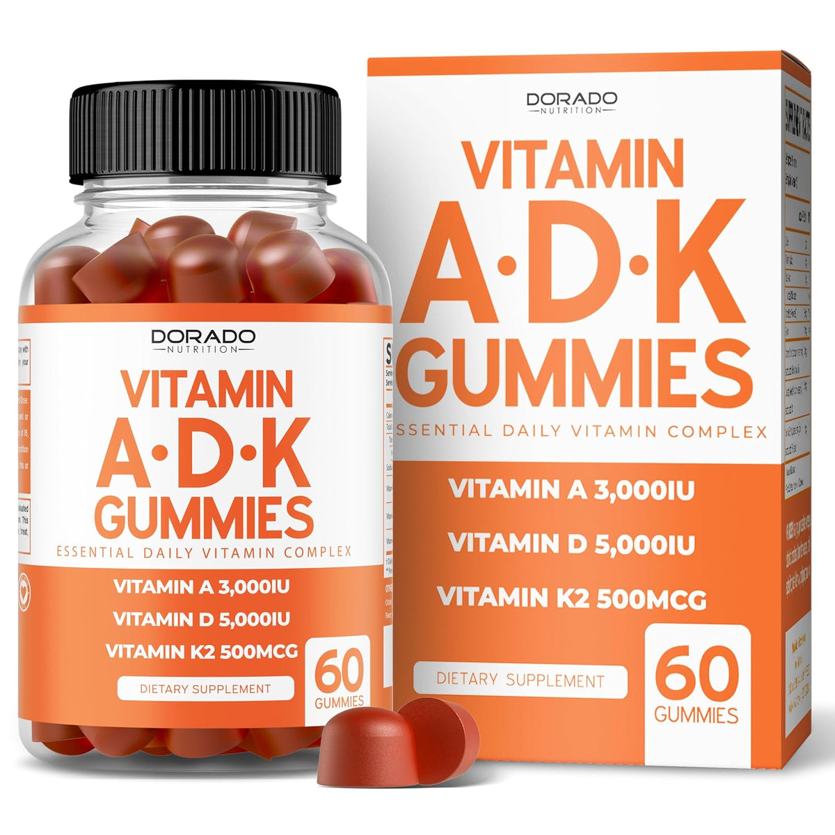 ADK Gummies Vitamin D3 K2 benefits
