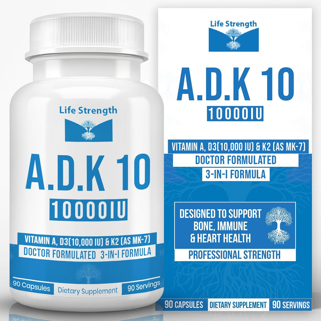 ADK vitamin D3 10,000 IU capsules