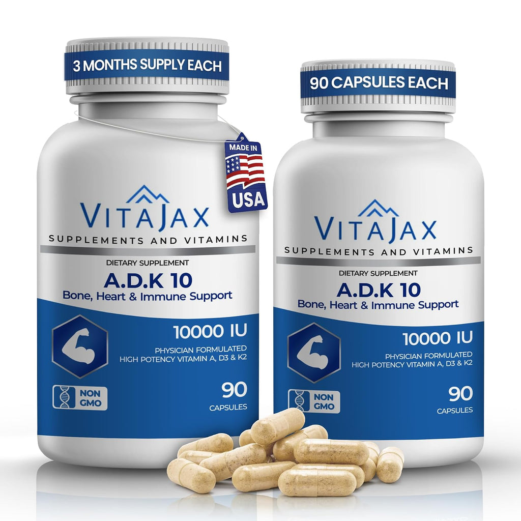 ADK Vitamin D3 10000 IU capsules