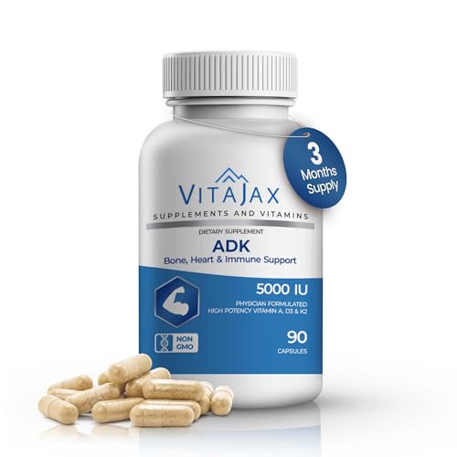 ADK Vitamin D3 5000 IU capsules