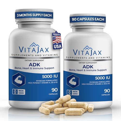 ADK Vitamin D3 5000 IU capsules