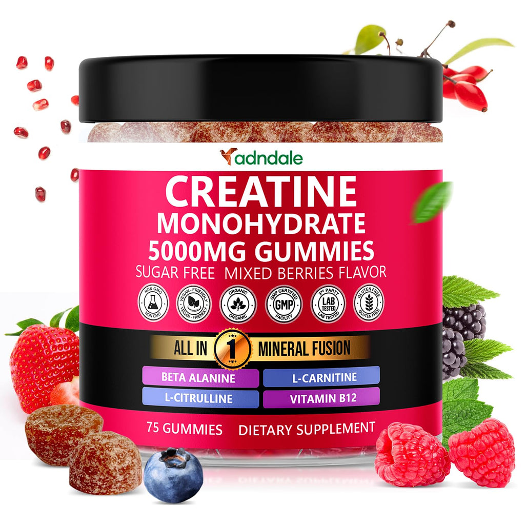 Adndale creatine gummies for energy