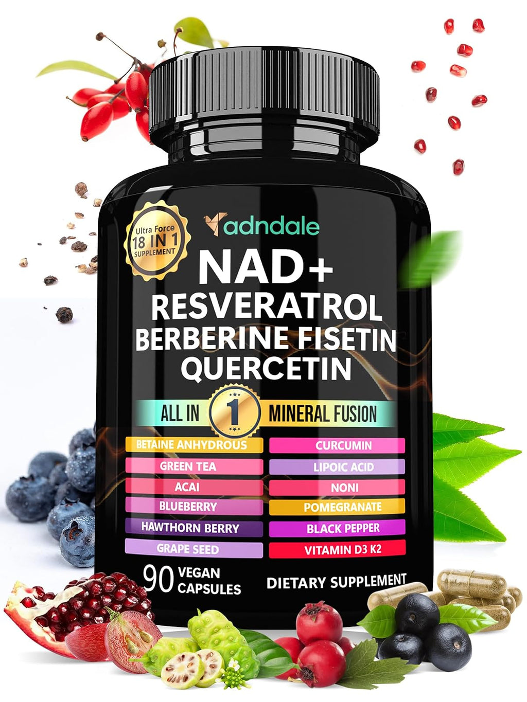 Adndale Liposomal NAD+ energy booster