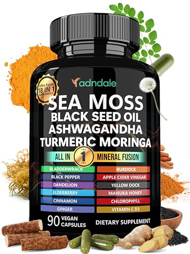 Adndale sea moss blend benefits