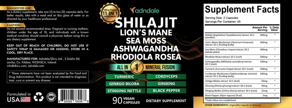 Adndale shilajit for healthy living