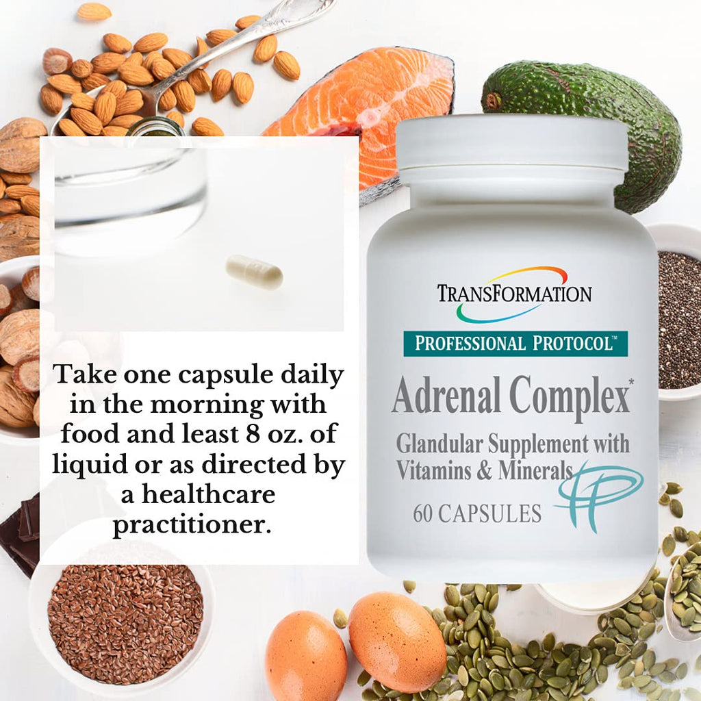 adrenal complex capsules for stress relief
