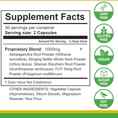 adrenal health capsules for balanced energy