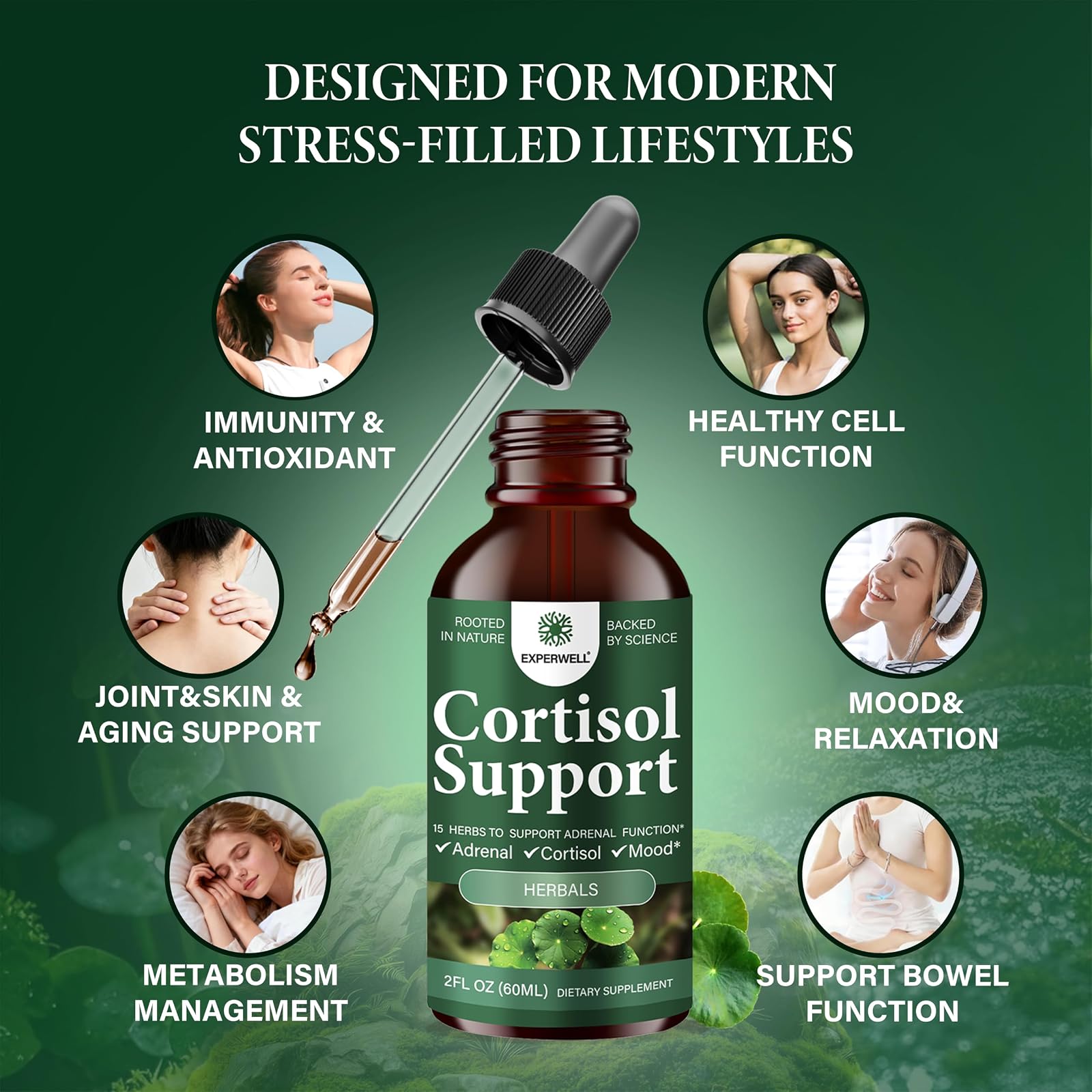 adrenal support drops for wellness