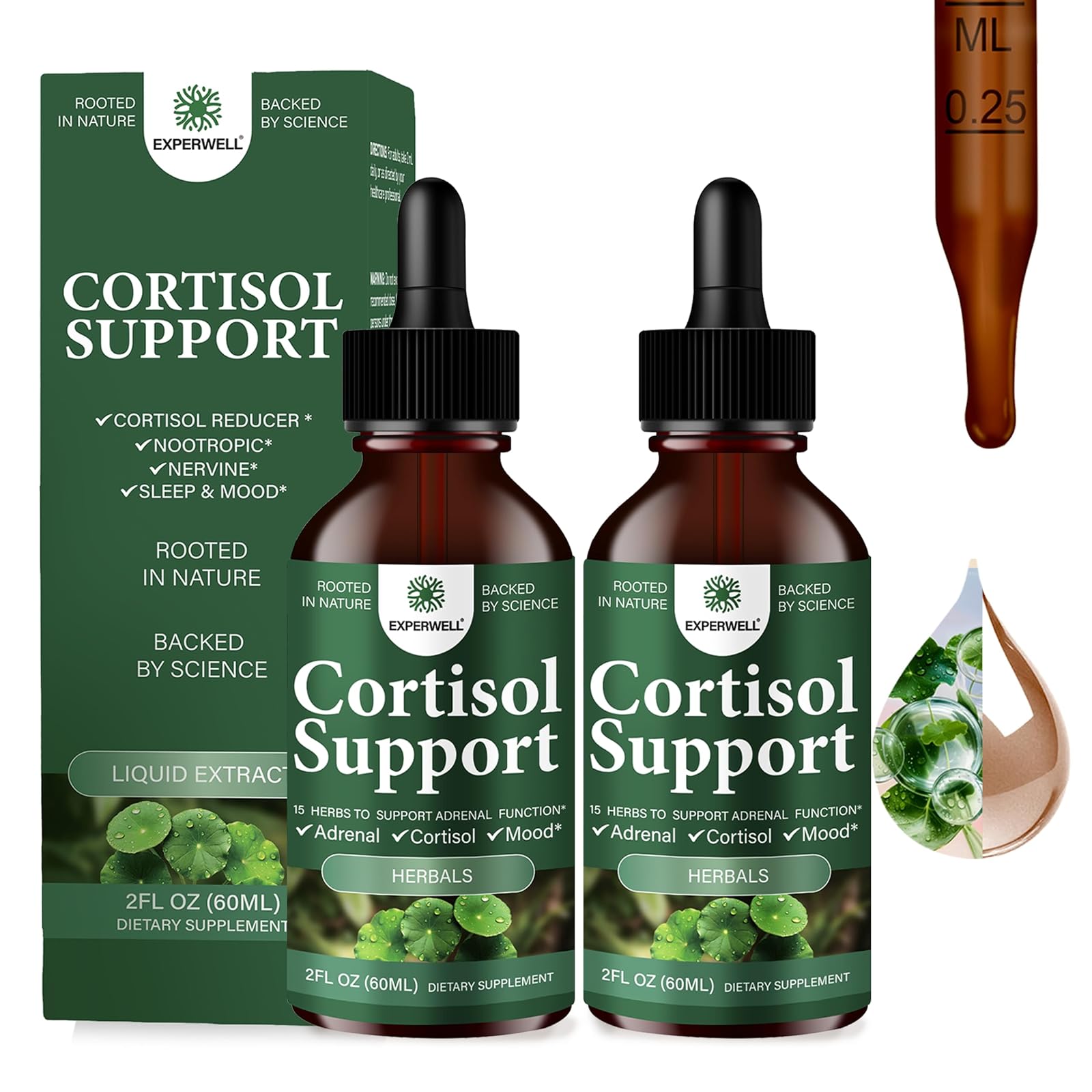 Adrenal support liquid extract