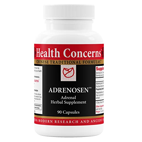 Adrenal support supplement capsules