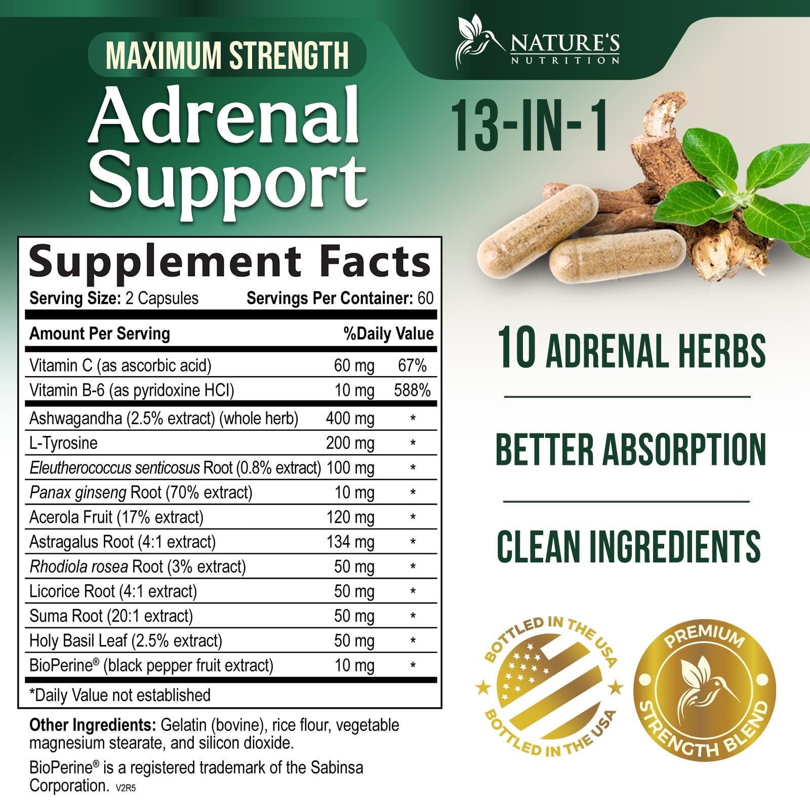 adrenal support supplements for vitality