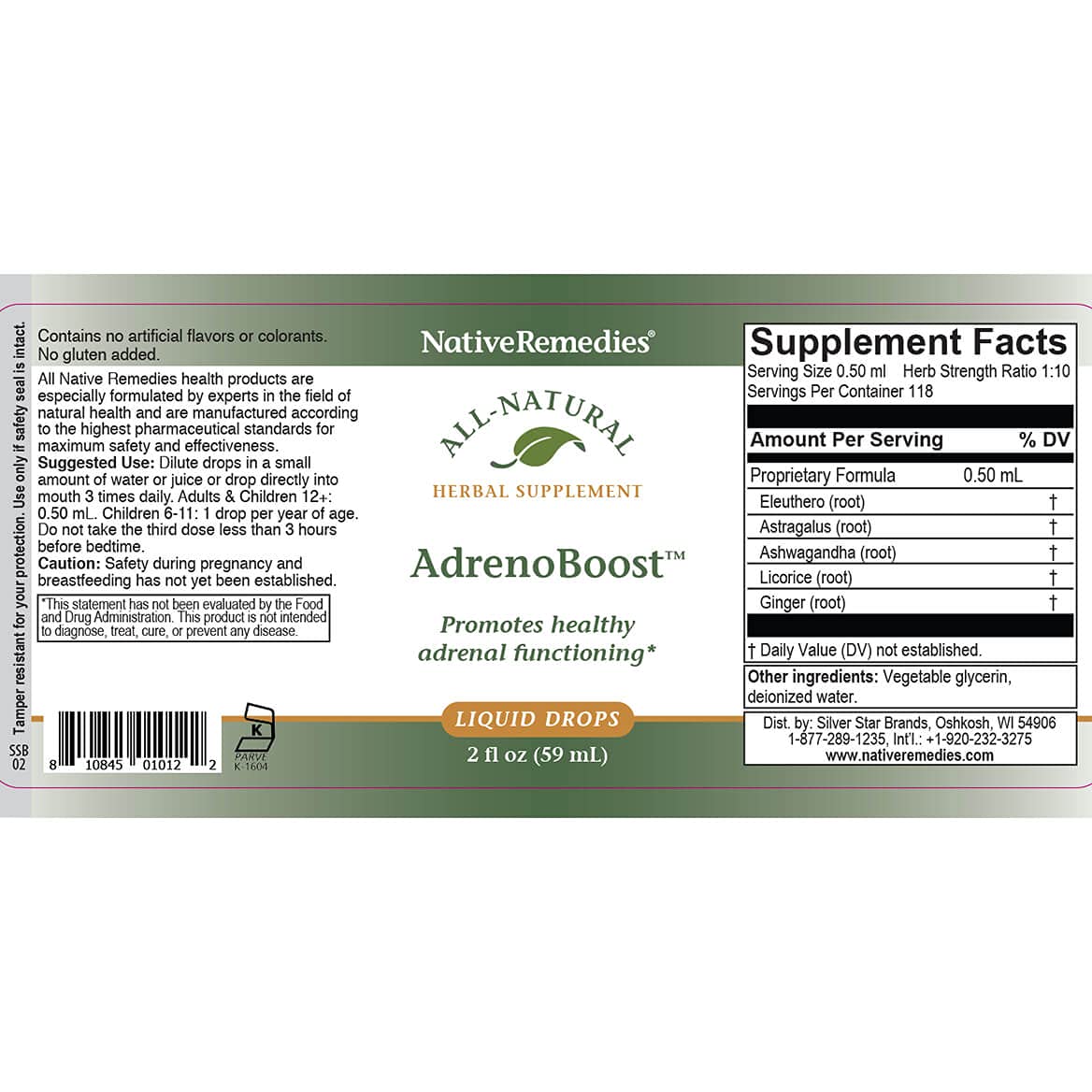 AdrenoBoost capsules for vitality
