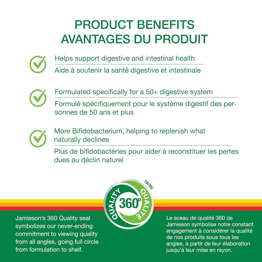 Adult 50+ probiotic complex capsules