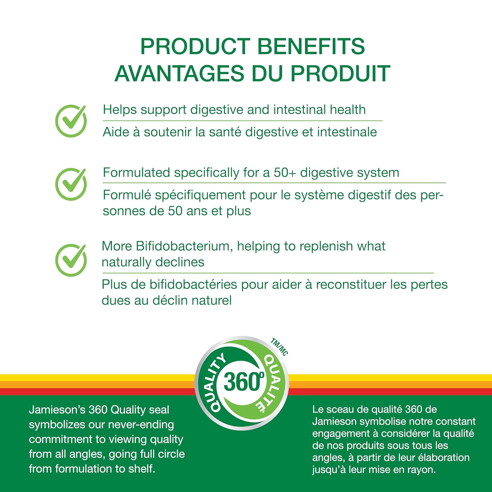 Adult 50+ probiotic complex capsules