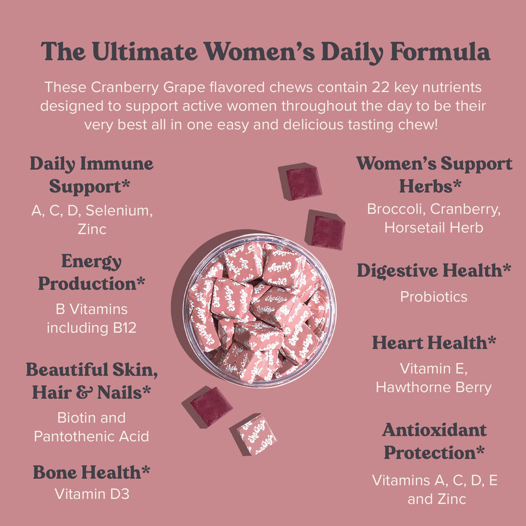 adult chewable vitamins for daily health
