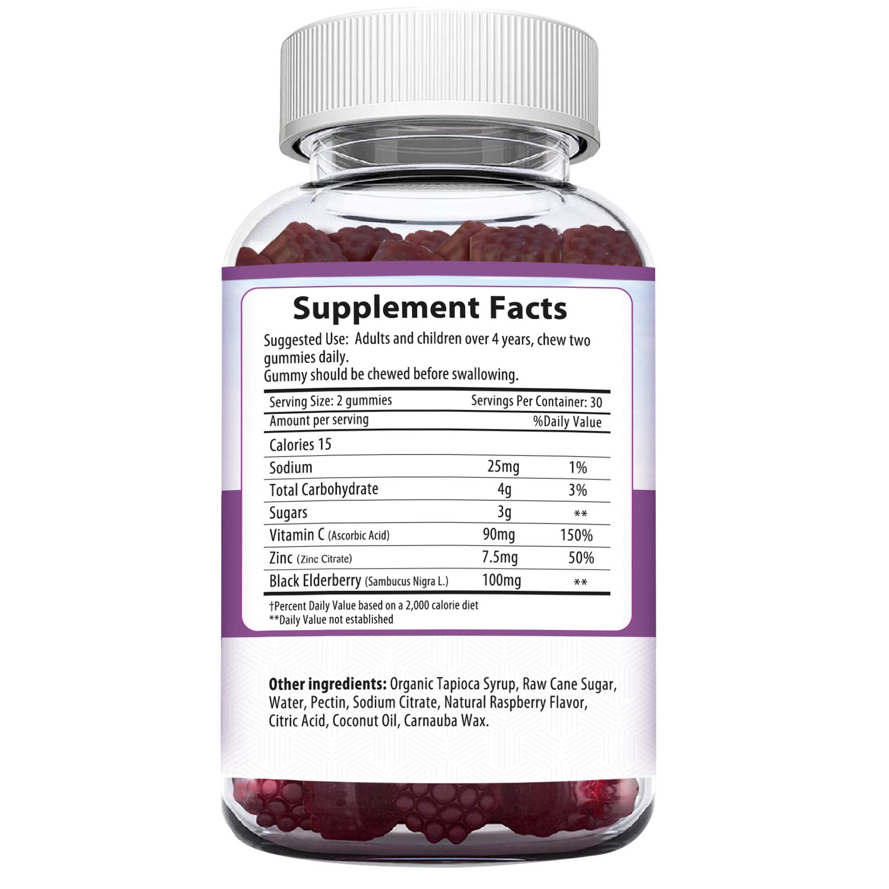 adult elderberry gummies for daily health