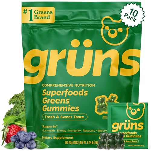 adult greens gummies daily multivitamin