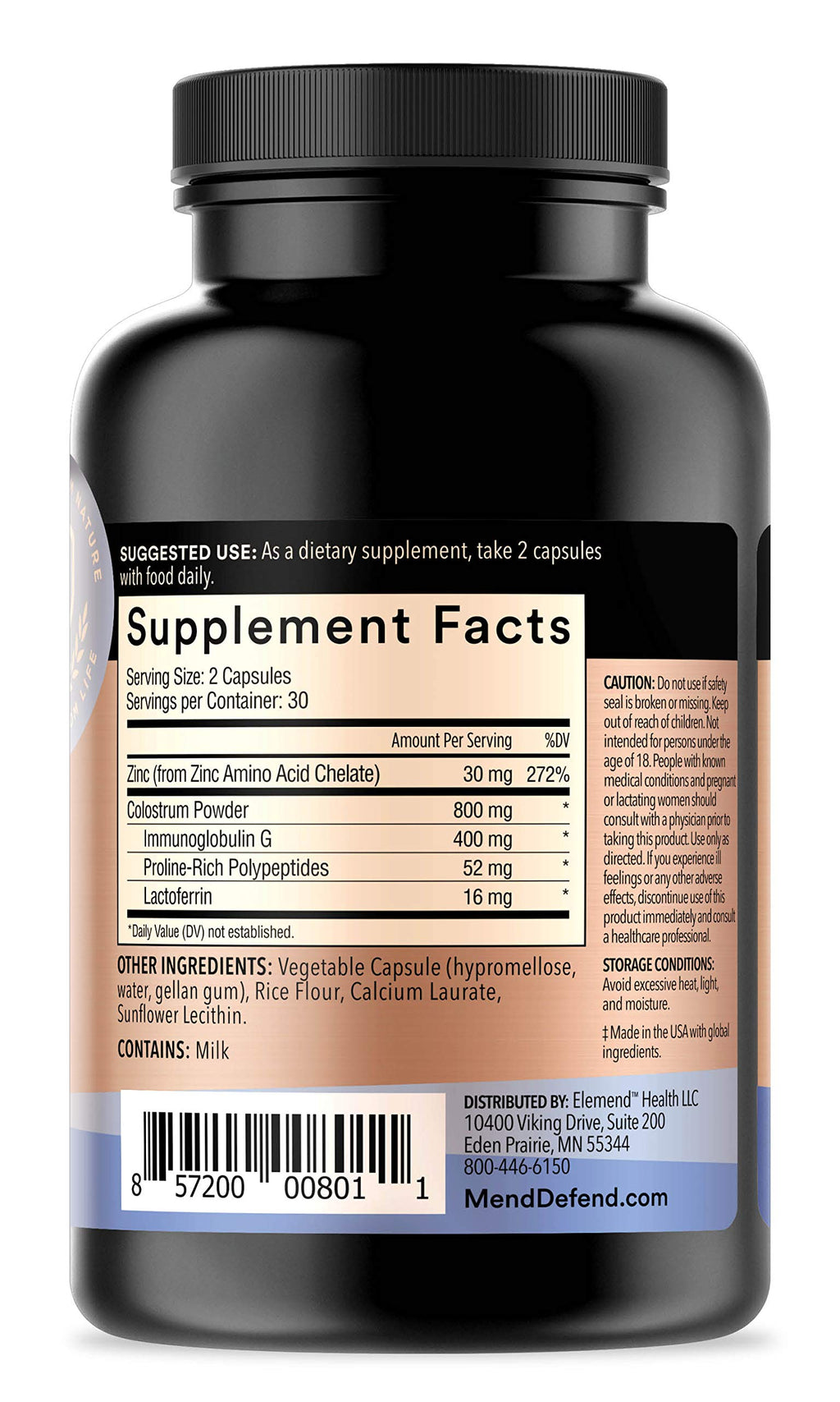 Adult health support GutWell capsules