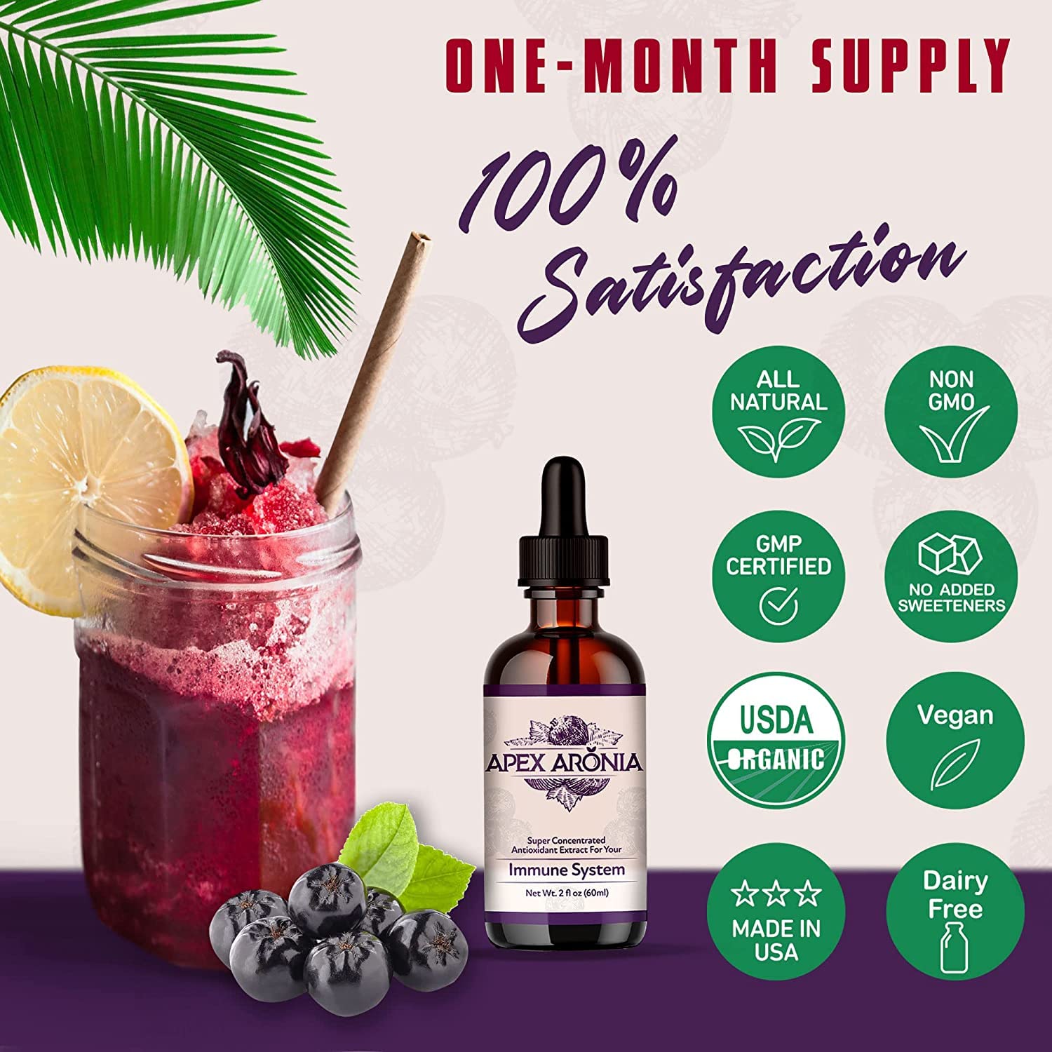 adult immune defense with blended vitamins