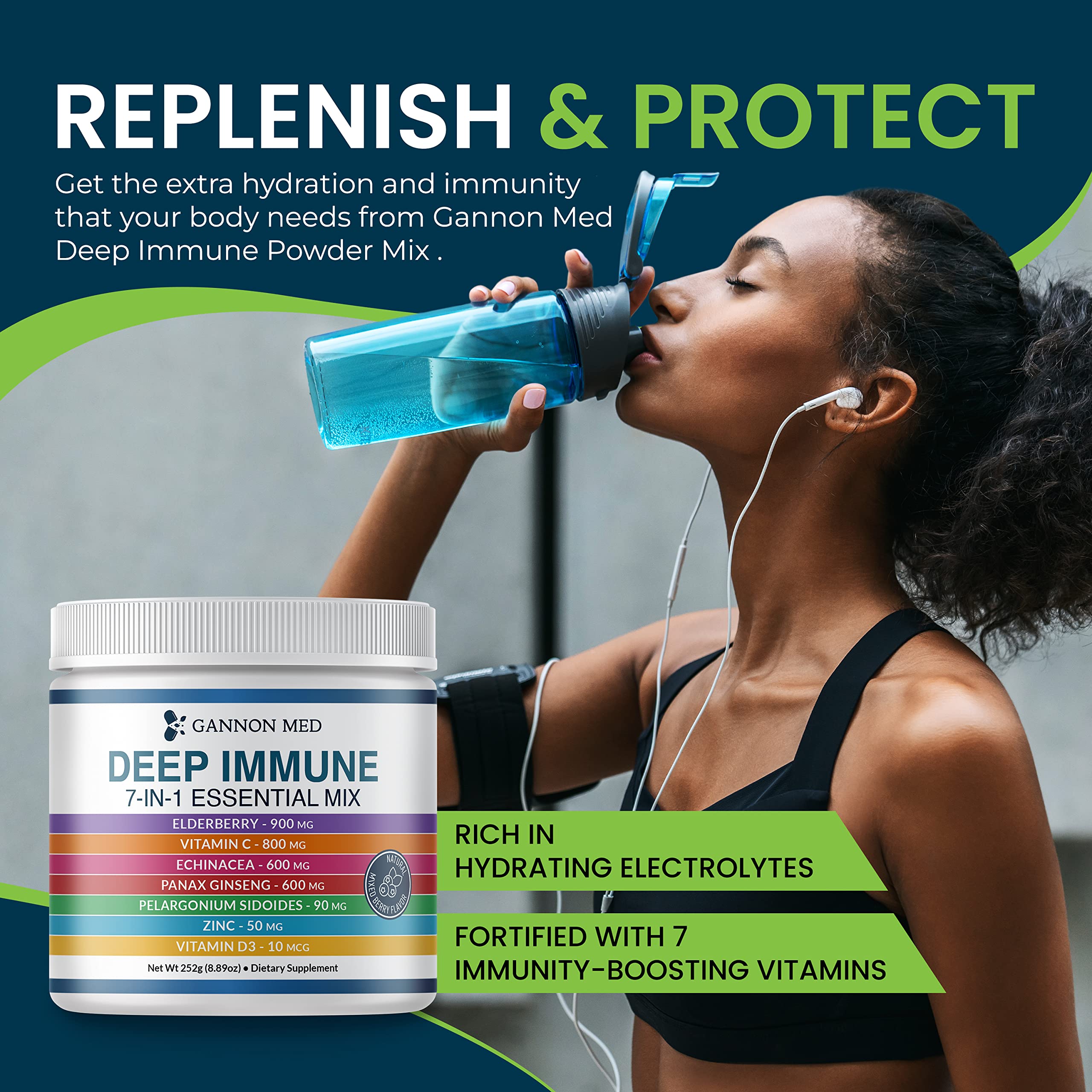adult immune support with elderberry