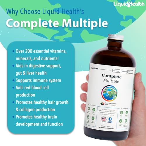 Adult liquid multivitamin for vitality