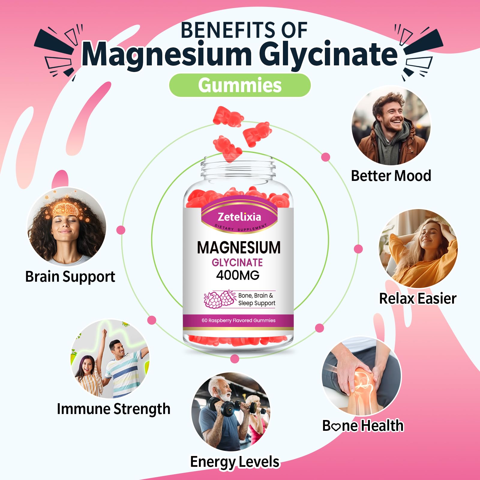 adult magnesium glycinate for stress relief