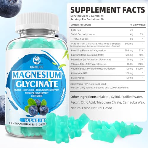 adult magnesium glycinate with vitamin D