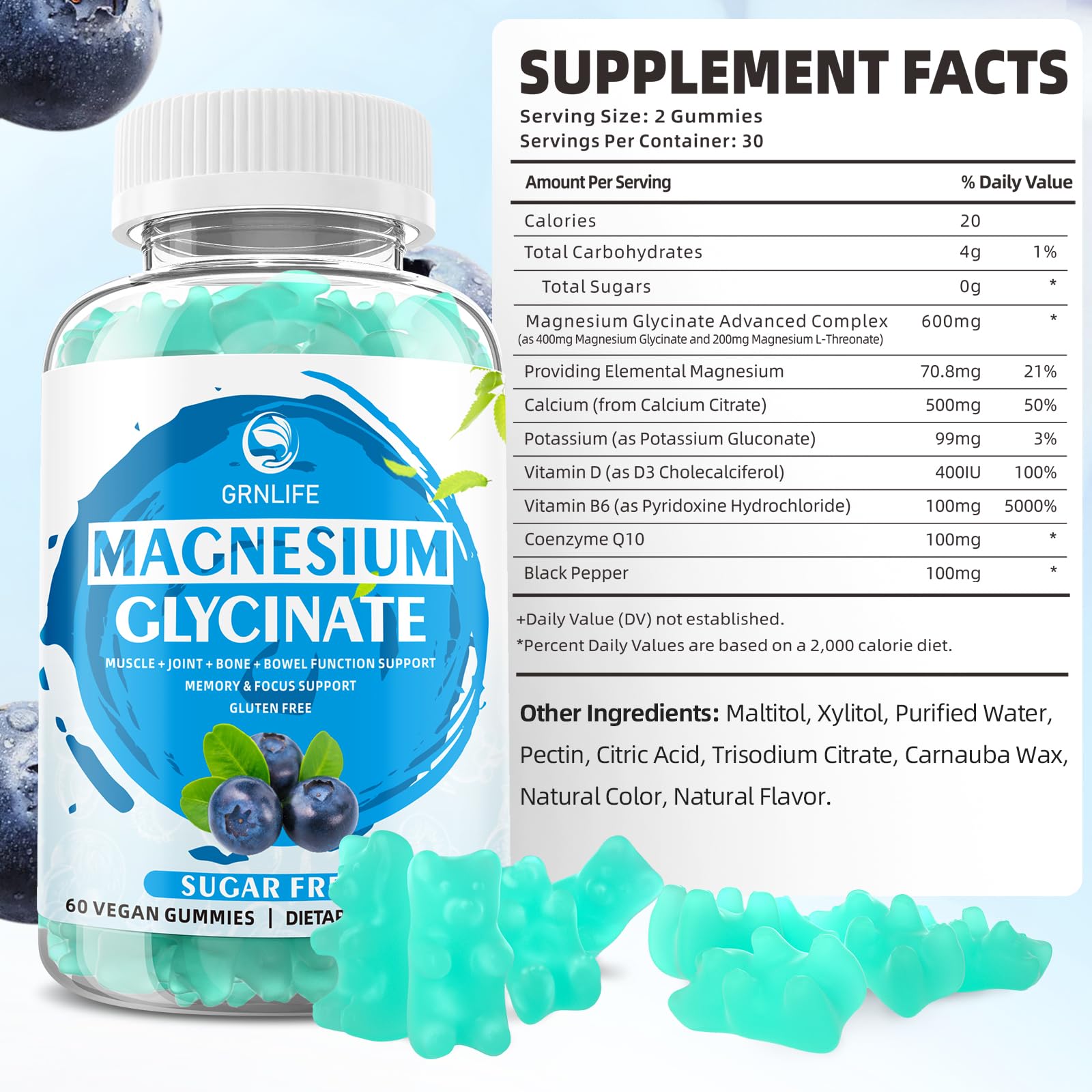 adult magnesium gummies for energy