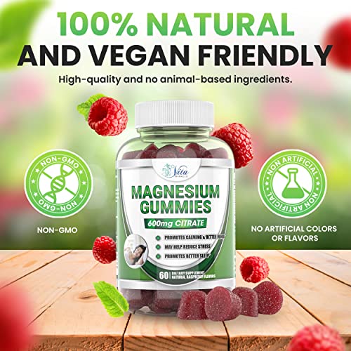 adult magnesium gummies for stress relief