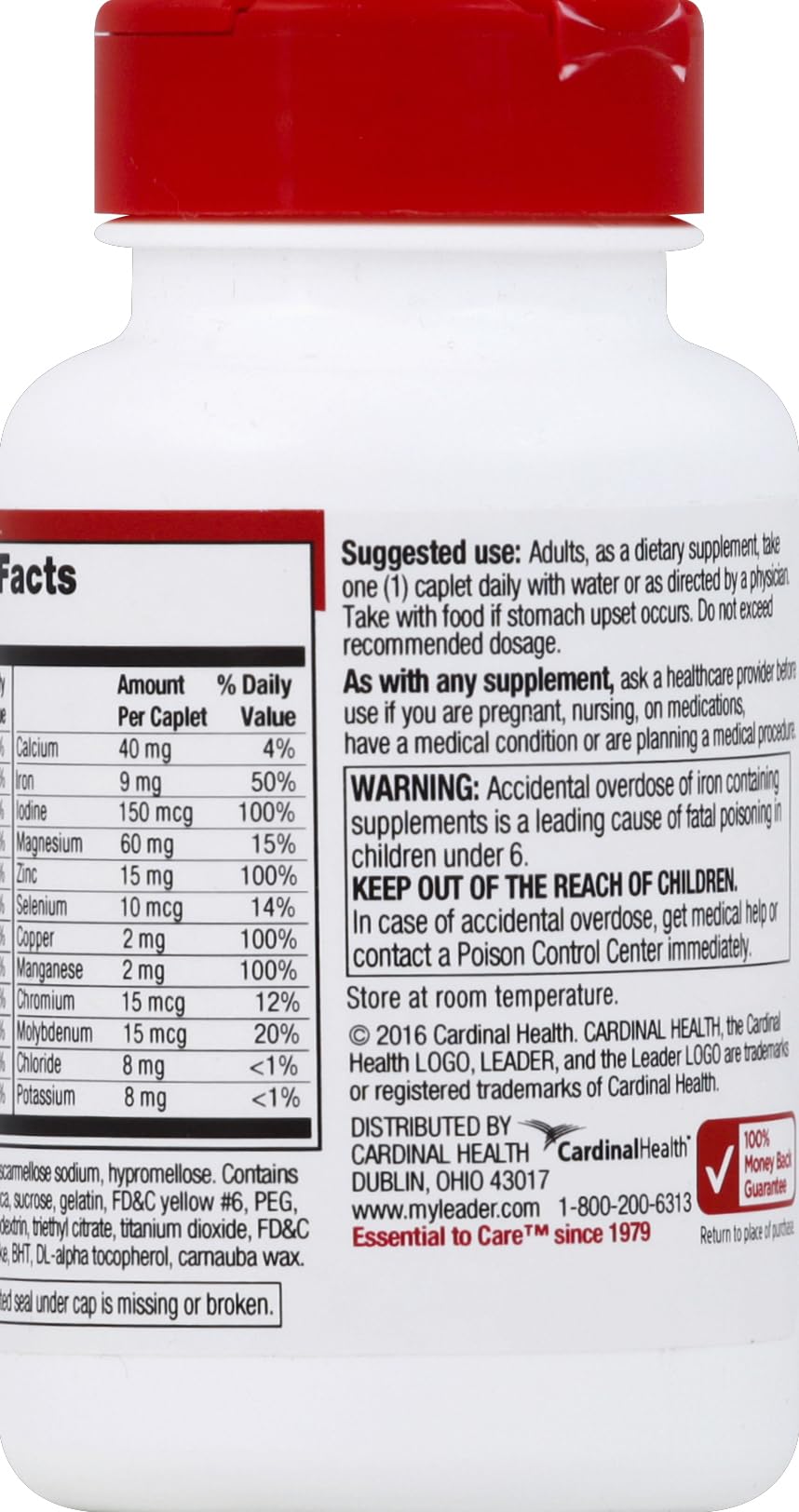 Adult multivitamin for daily wellness