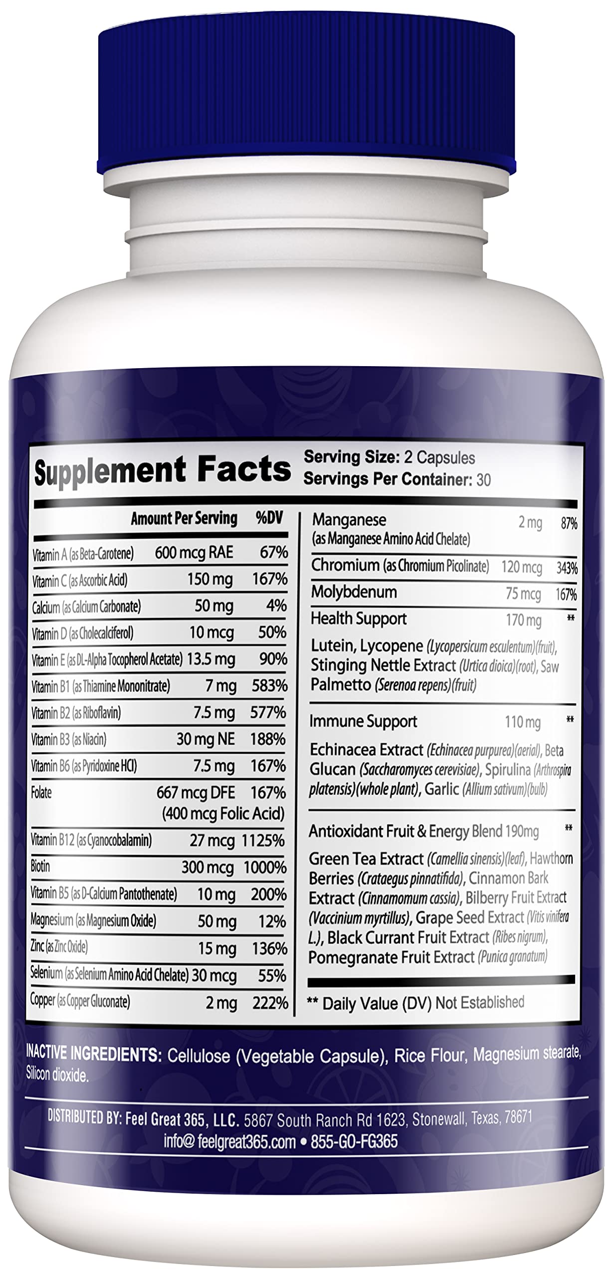 adult multivitamin for vibrant health