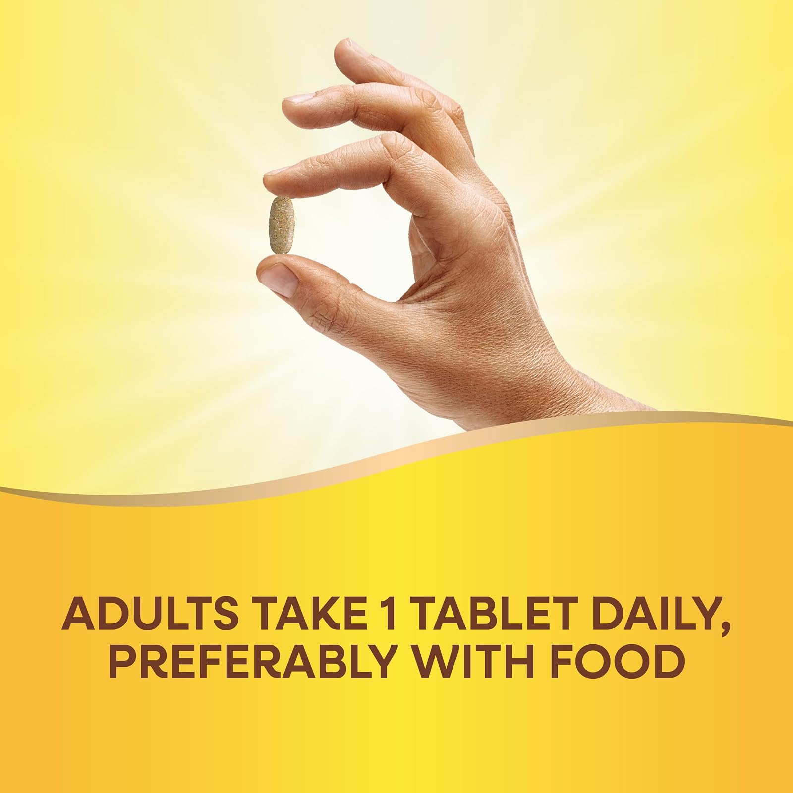 Adult multivitamin with essential nutrients