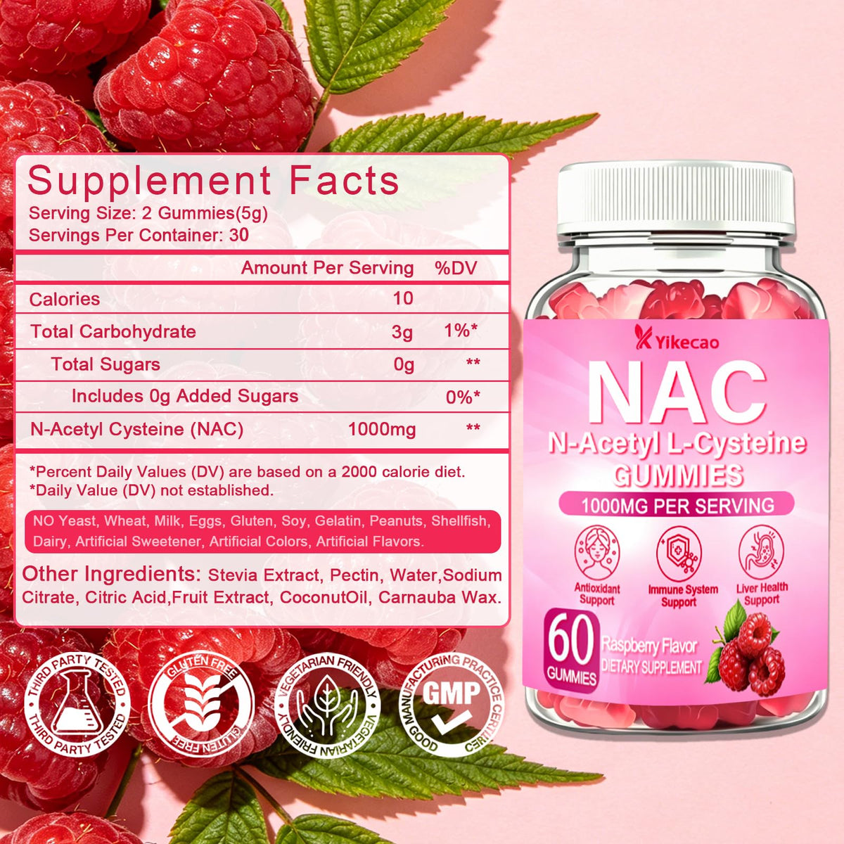 adult multivitamins with NAC