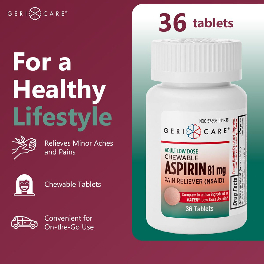 adult pain reliever chewable tablets