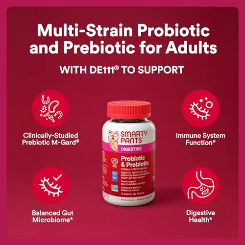 Adult probiotic gummies for women