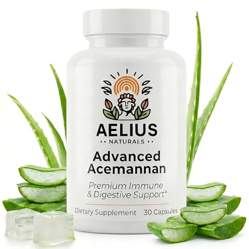 Advanced Acemannan Aloe Vera capsules