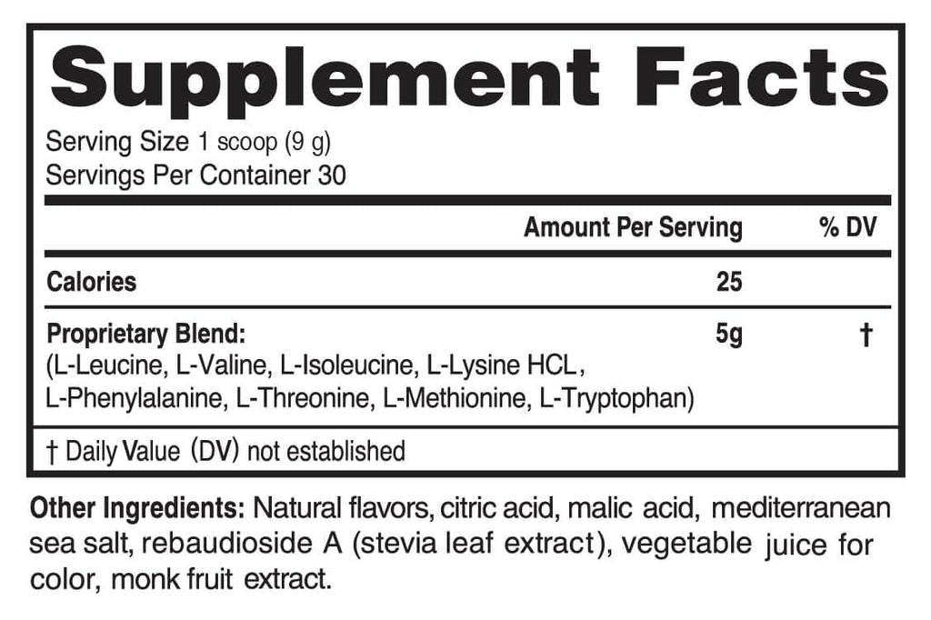 advanced amino powder for recovery