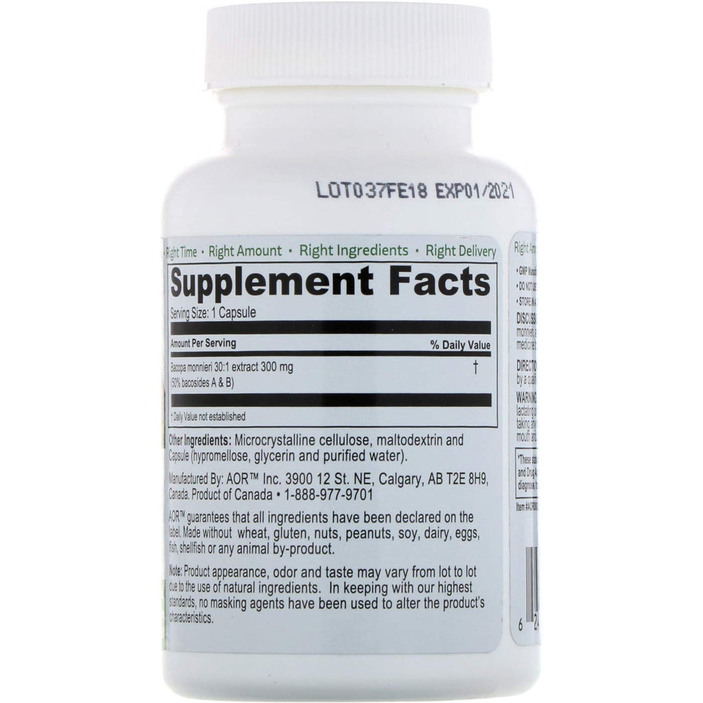 advanced bacopa monnieri herbal supplement