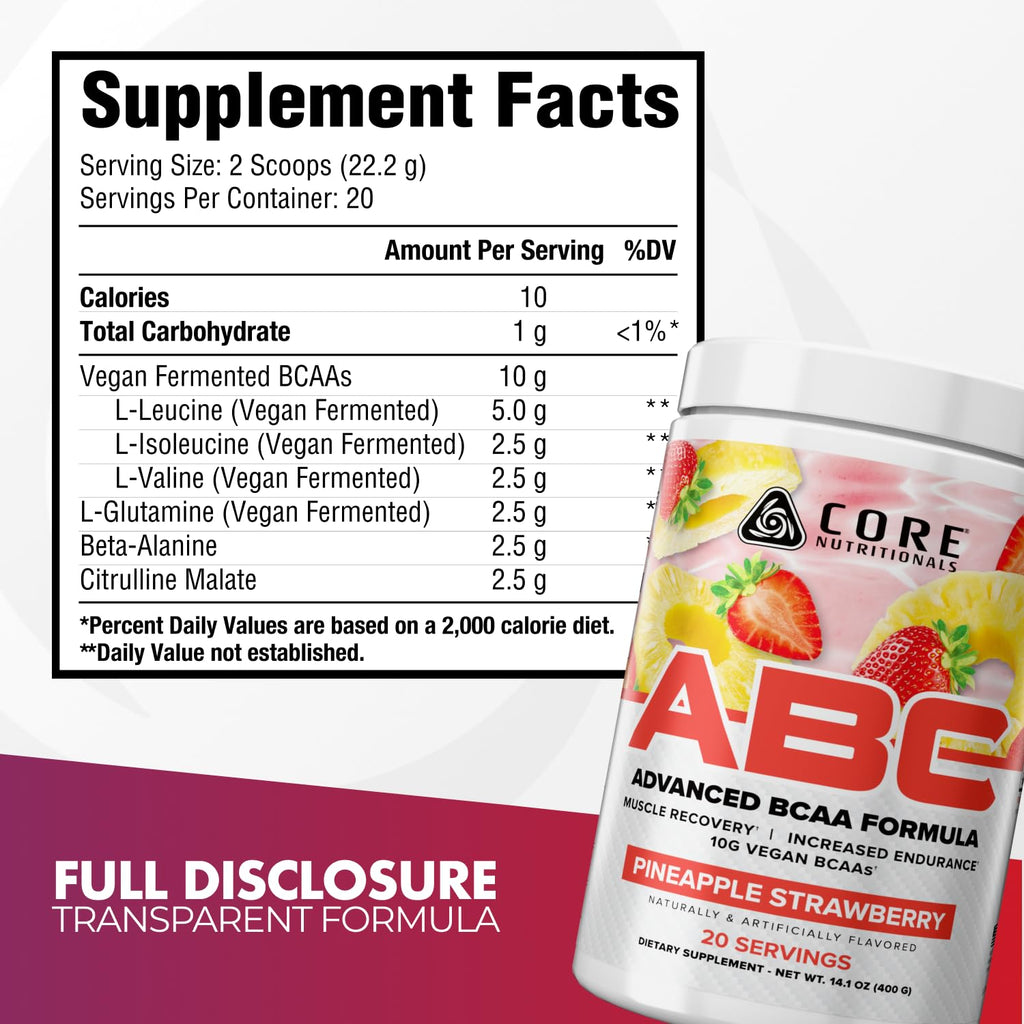 Advanced BCAA for muscle recovery