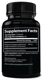 Advanced Bionetix Resveratrol for vitality