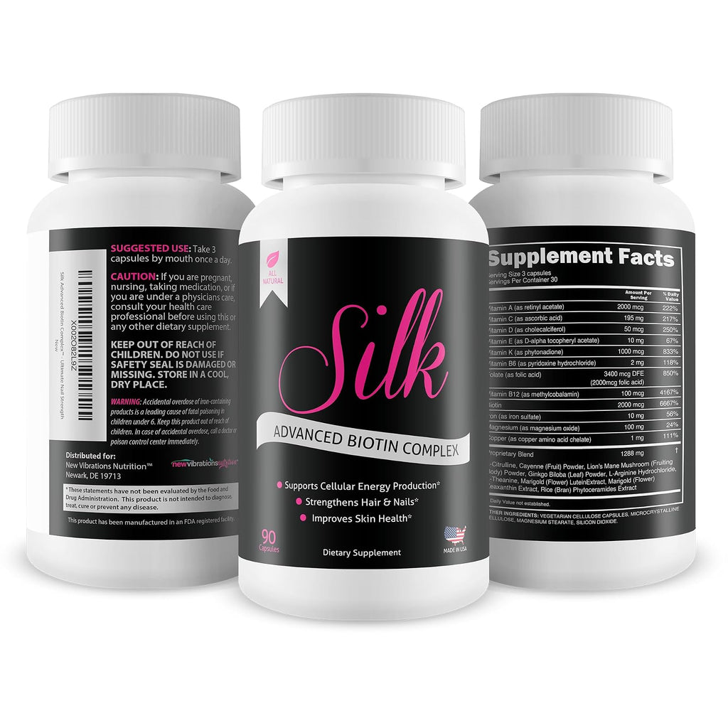 Advanced biotin complex for strong nails