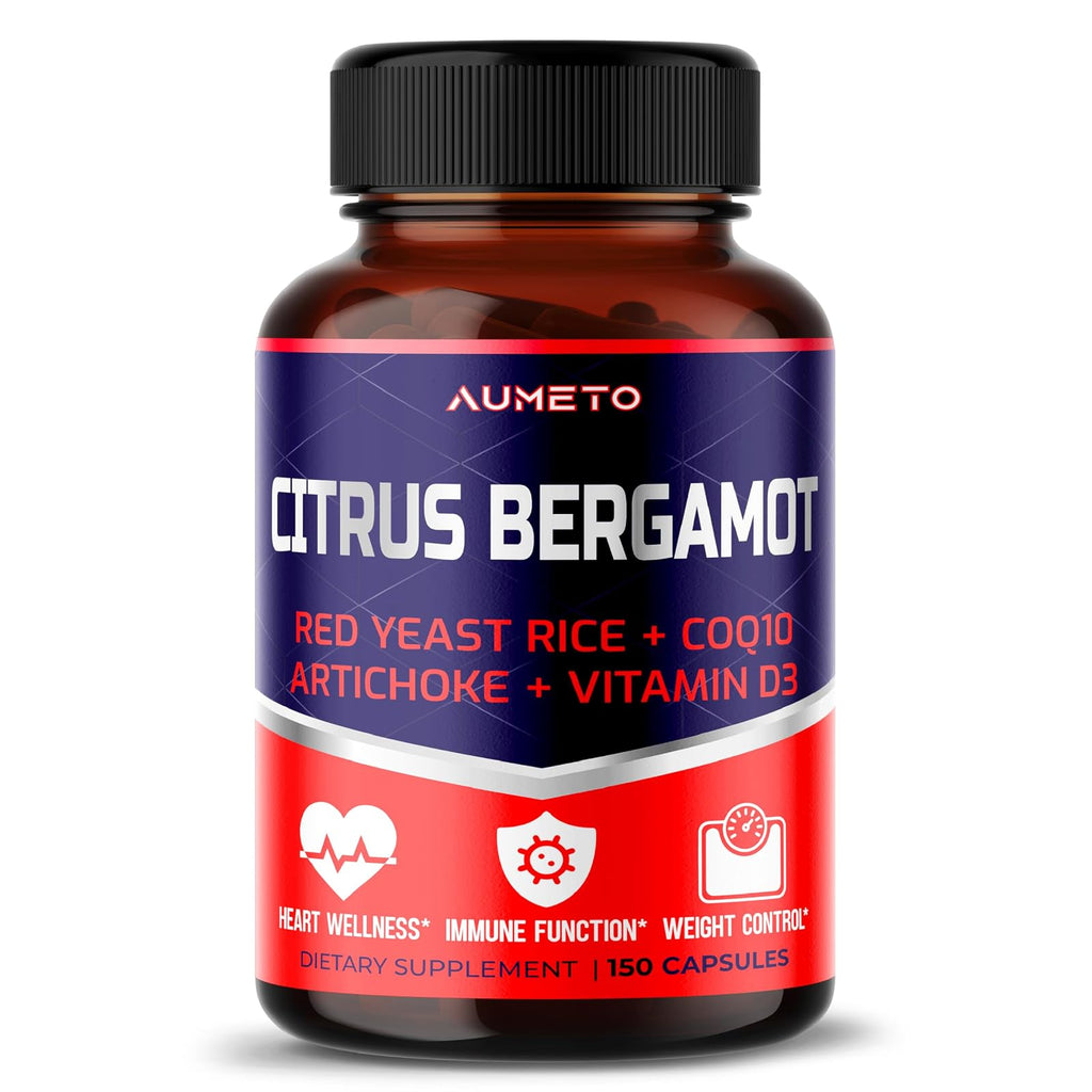Advanced Citrus Bergamot capsules for heart health