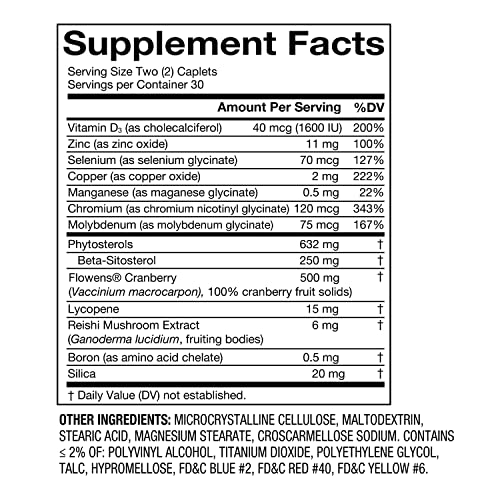 advanced dietary supplement for prostate wellness