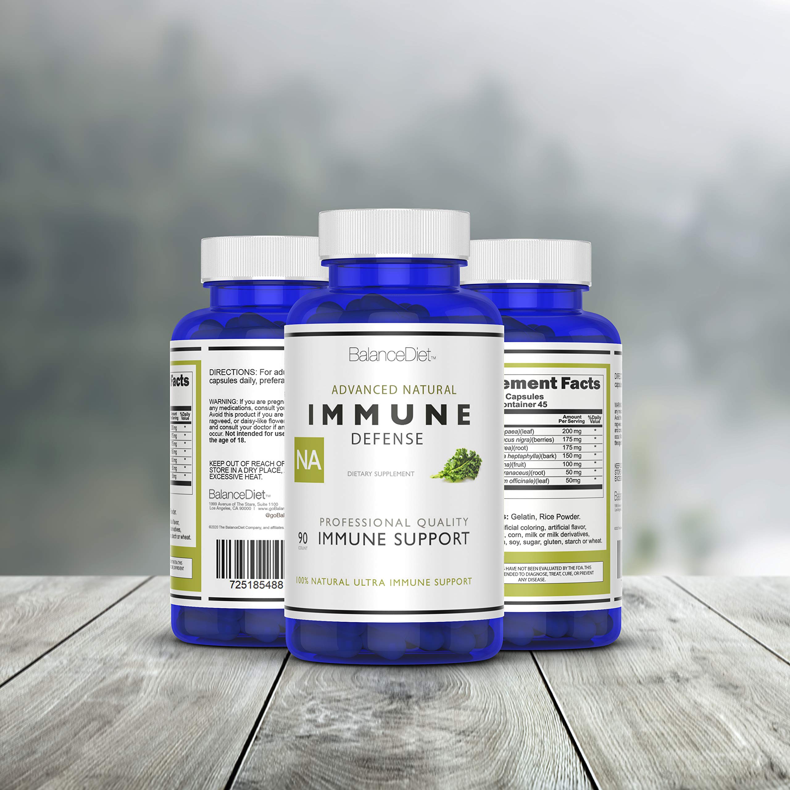 Advanced echinacea immune support capsules