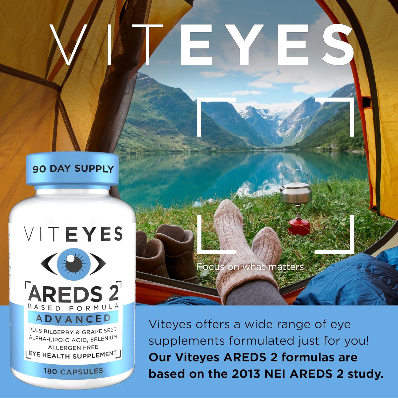 Advanced eye vitamins for vision
