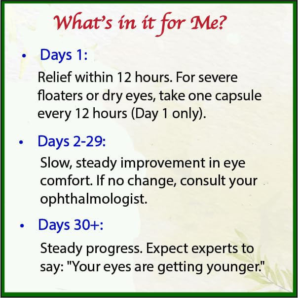 Advanced EyeCare for healthy vision
